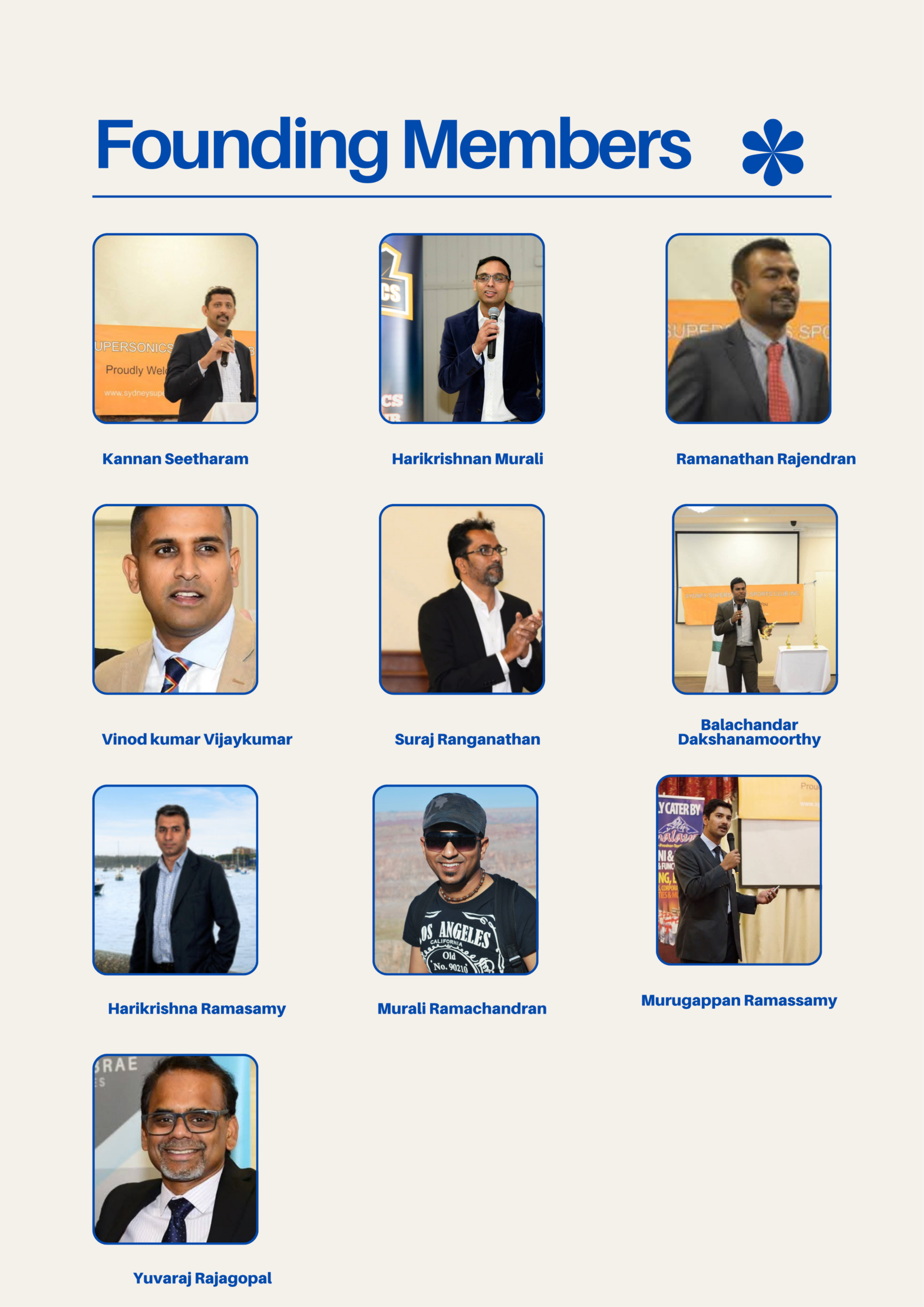 Founding Members - kellyvillesupersonics.org.au